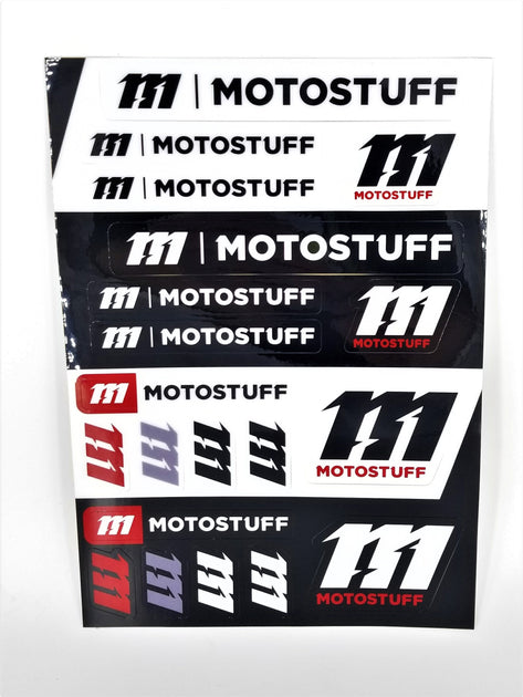 MOTO STUFF Athlete ID Logo Sheet – Moto Stuff LLC